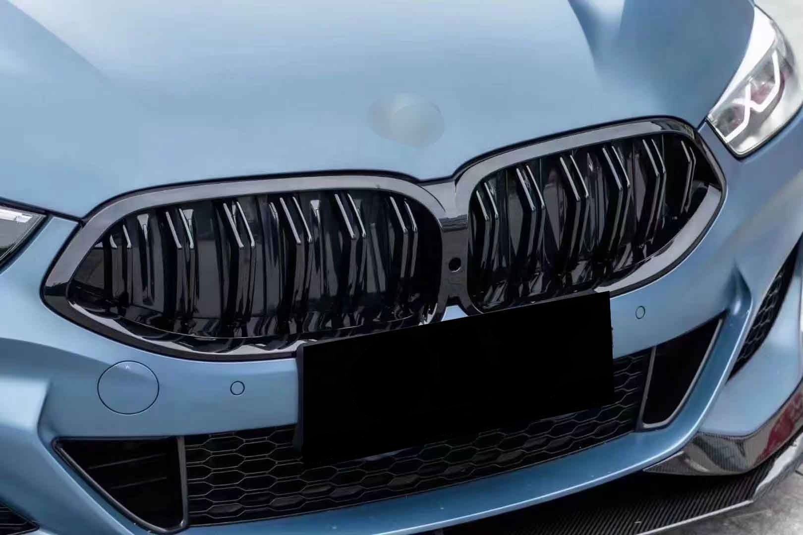 ABS GLOSS BLACK DOUBLE SLAT GRILLE FOR G14 / G15 / G16 BMW M850I / 840 – Bimmer Euro