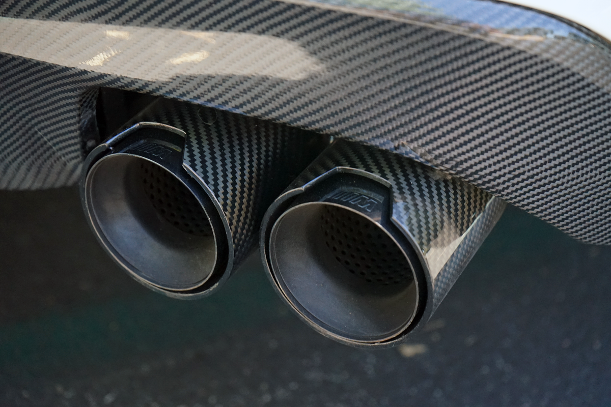 M Performance Quad Exhaust Tips w/ Clamp for M240i / M340i / M440i BMW