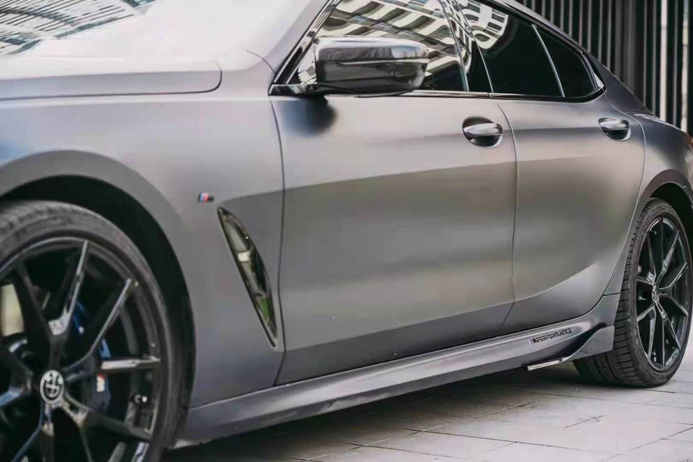 CARBON FIBER REAR END SIDE SKIRTS FOR G14 / G15 / G16 BMW M850I / 840I ...