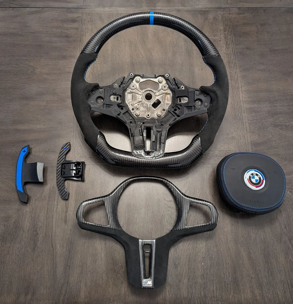 Custom Carbon Fiber Steering Wheel for All G Chassis Models - G20 / G22 ...