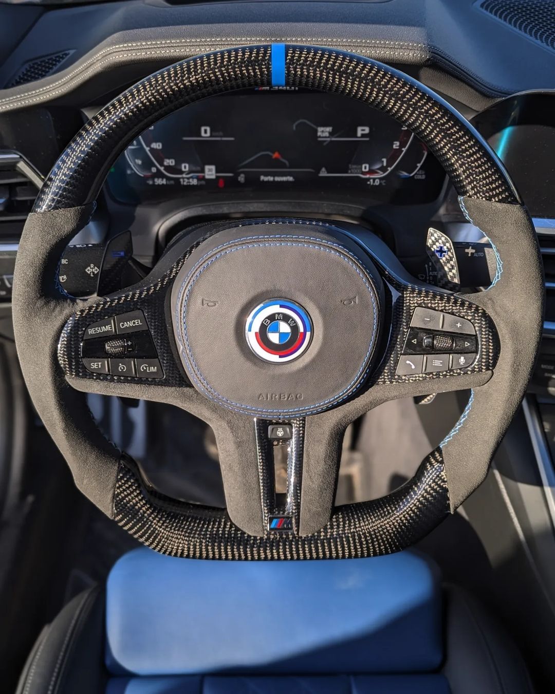 Custom Carbon Fiber Steering Wheel for All G Chassis Models - G20 / G22 ...