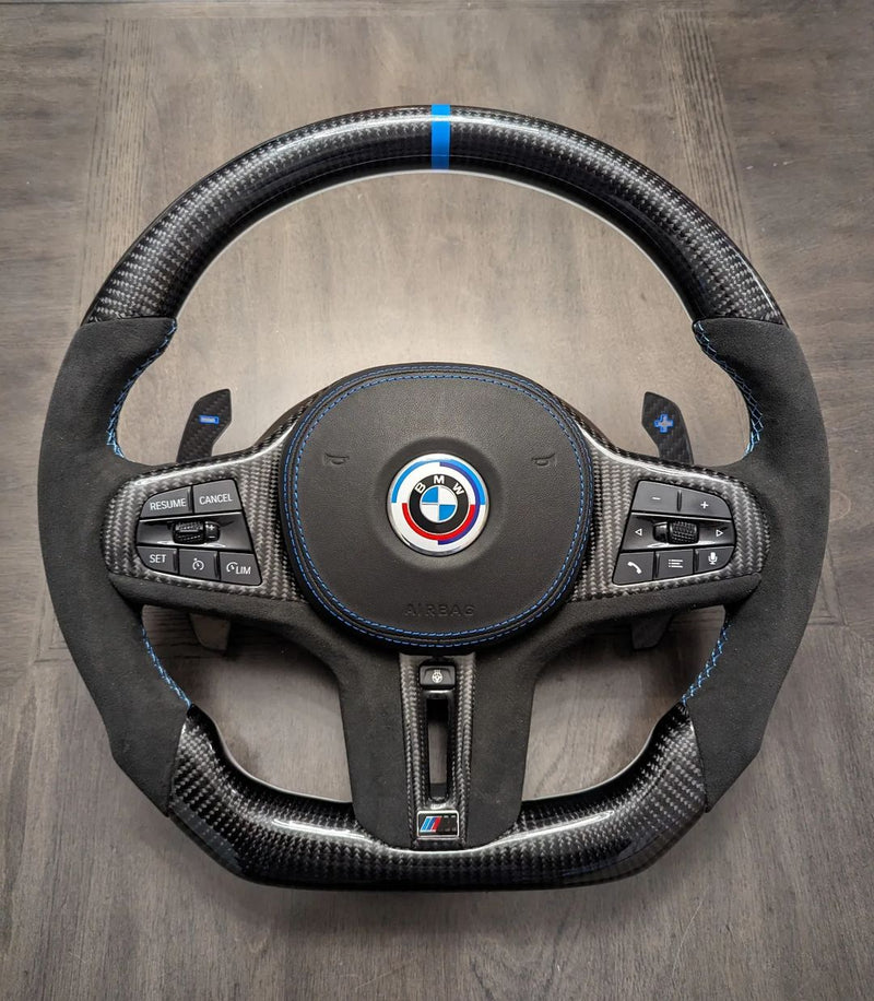 Custom Carbon Fiber Steering Wheel for All G Chassis Models - G20 / G22 ...