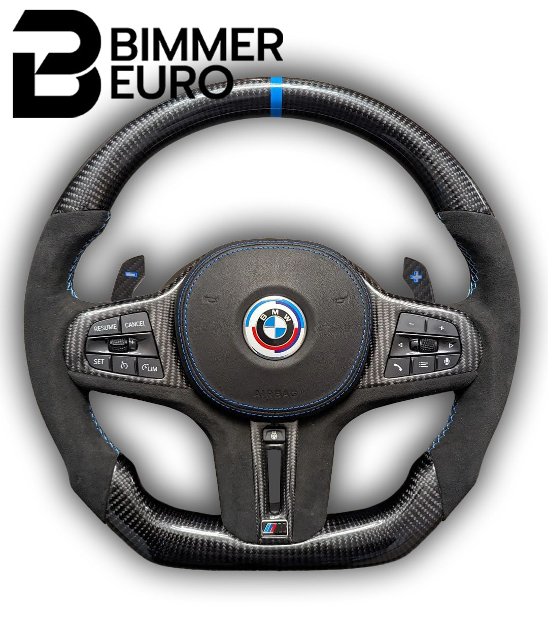 Custom Carbon Fiber Steering Wheel for All G Chassis Models - G20 / G22 ...