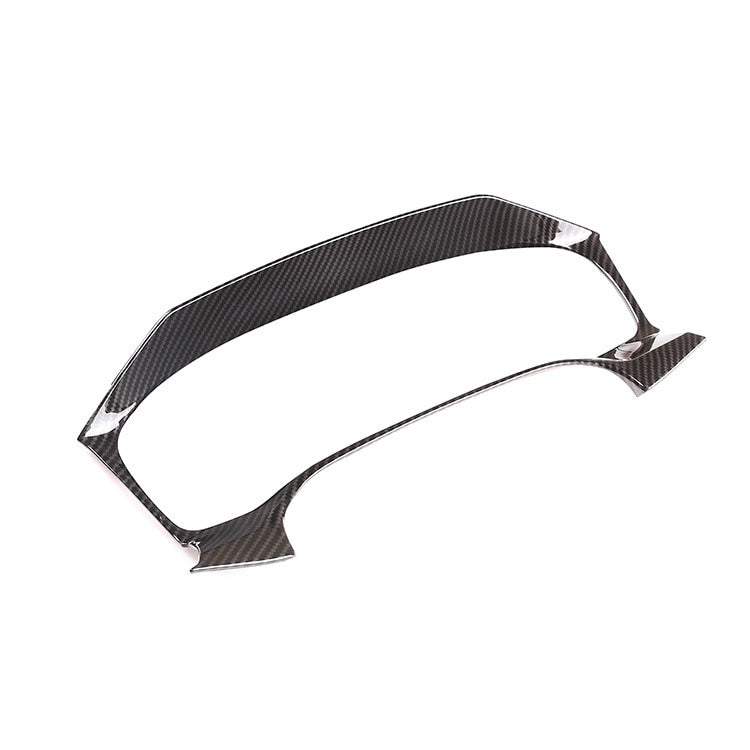 ABS Plastic Carbon Fiber Style Instrument Cluster Frame Interior Trim ...