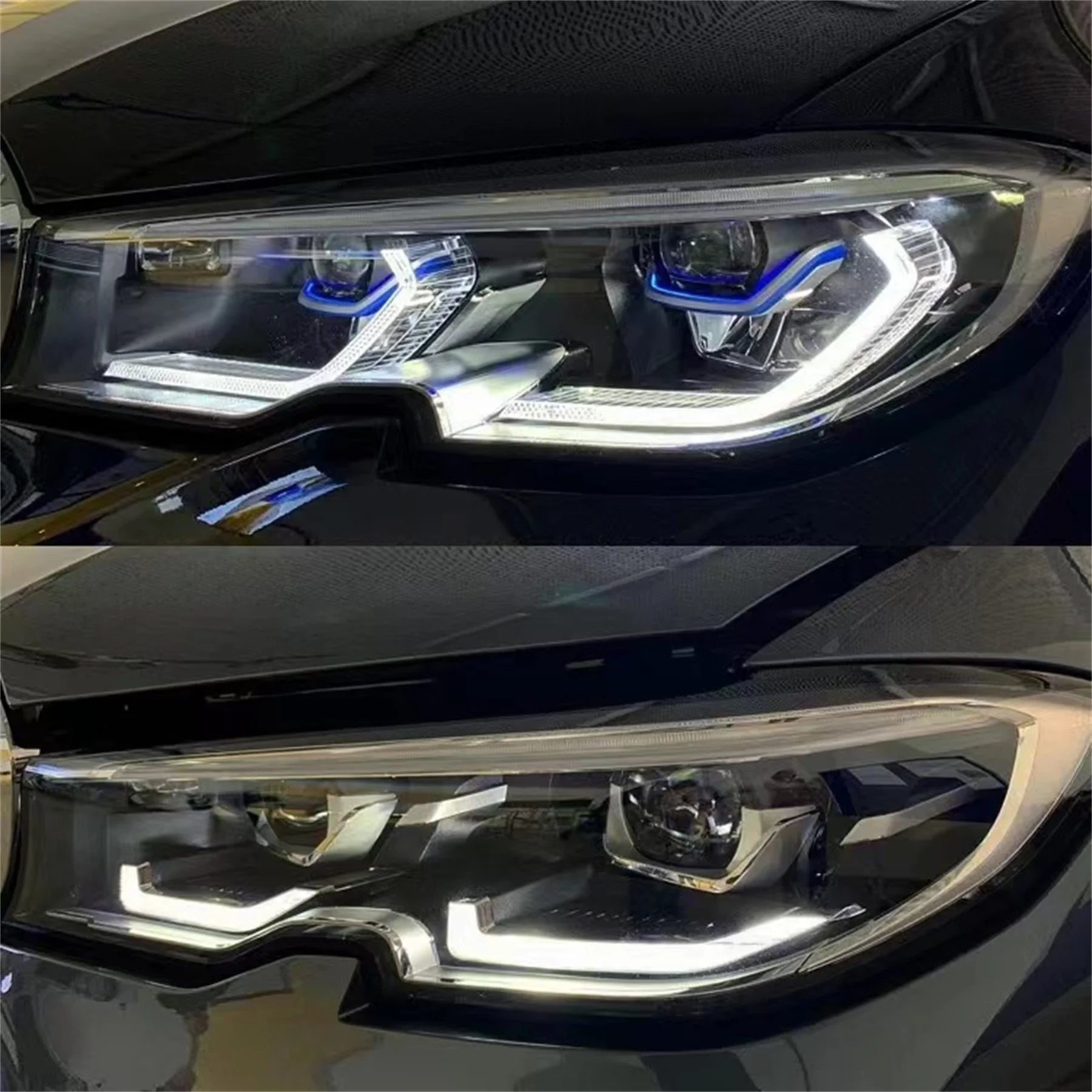 Laser Headlight Retrofit Upgrade w/ Optional RGB DRL Modules for G20 3 ...