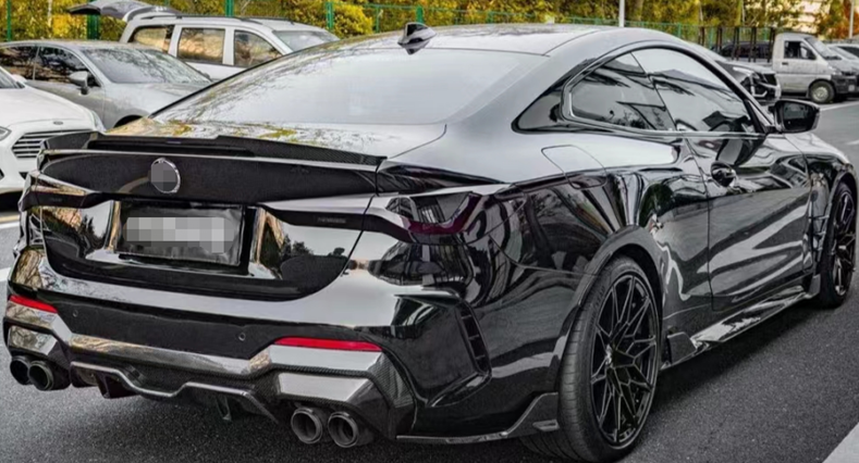 Performance Style Carbon Fiber Rear Diffuser for G22 BMW 4 Series ...