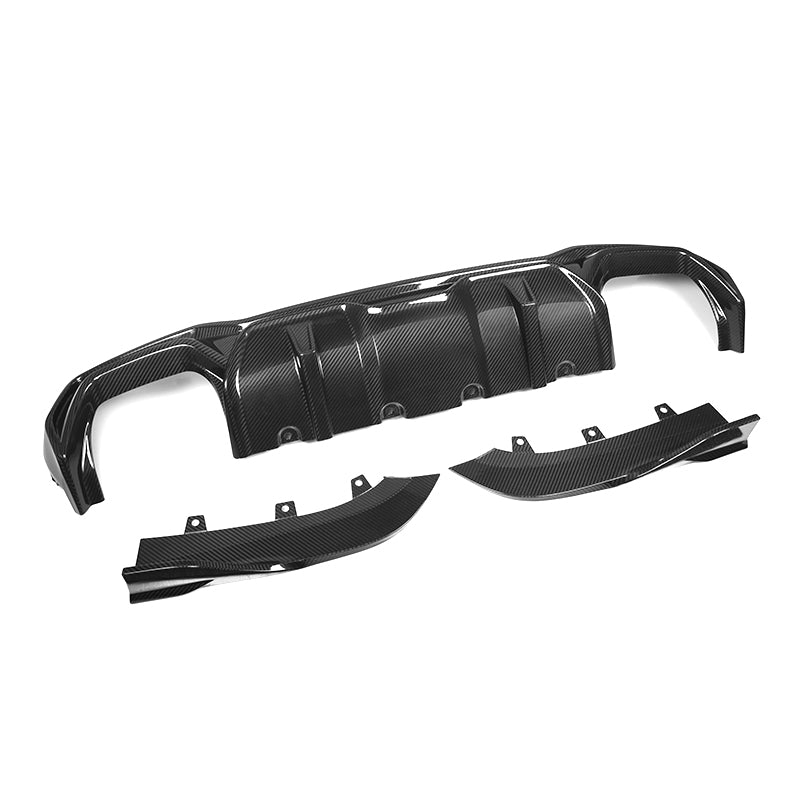 Performance Style Carbon Fiber Rear Diffuser for G22 BMW 4 Series ...
