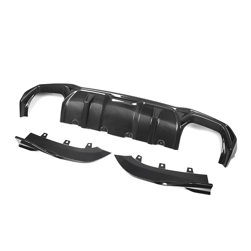 Performance Style Carbon Fiber Rear Diffuser for G22 BMW 4 Series ...