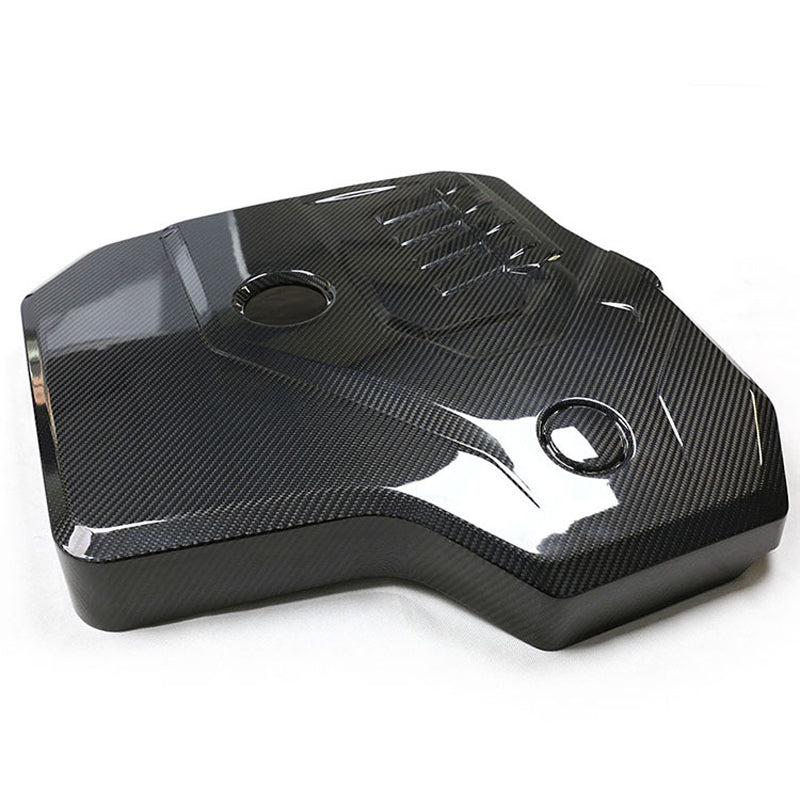 Carbon Fiber Engine Cover Trim for B48 Engine G20 G22 G30 G42 G01 G02 ...