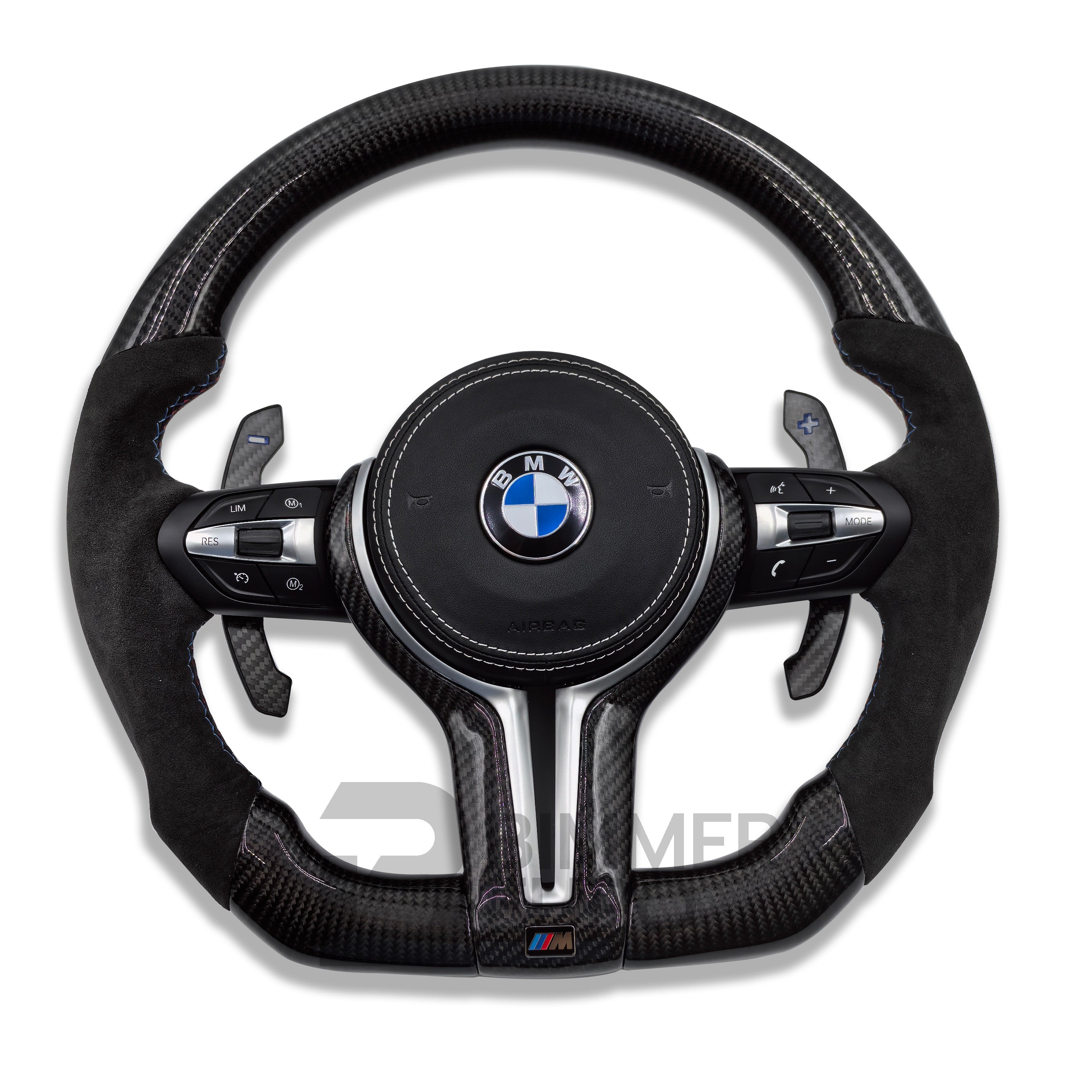Custom LED Carbon Fiber Steering Wheel for F Chassis – Bimmer Euro