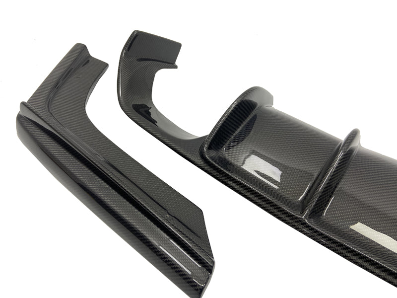Vorsteiner Style 3 Piece Carbon Fiber Rear Diffuser | F80 / F82 BMW M3 ...