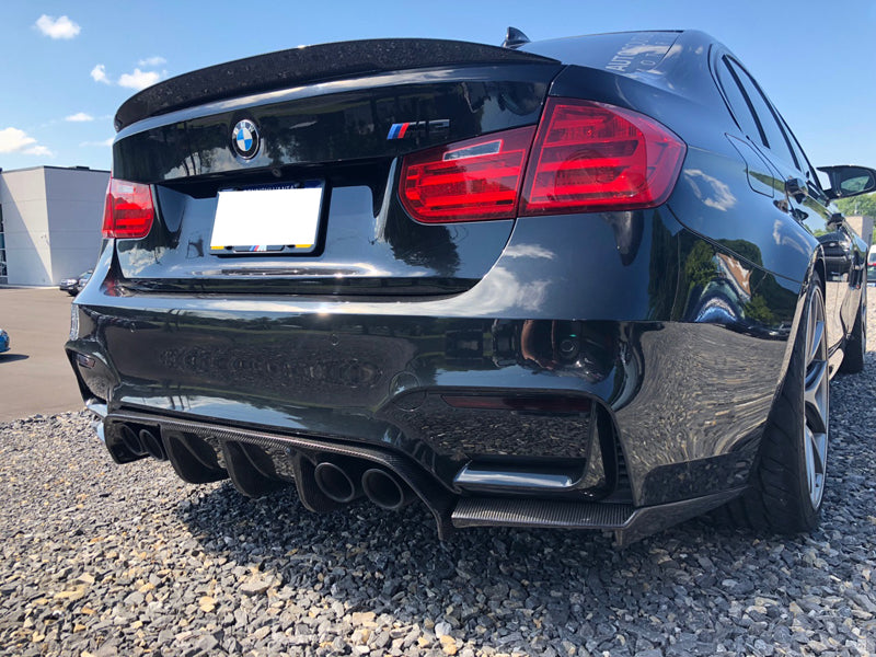 Vorsteiner Style 3 Piece Carbon Fiber Rear Diffuser | F80 / F82 BMW M3 ...