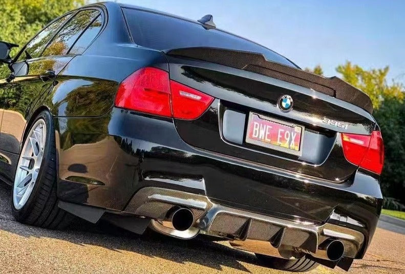 Upgrade Your BMW E90 with M Tech Carbon Fiber Rear Diffuser - High ...