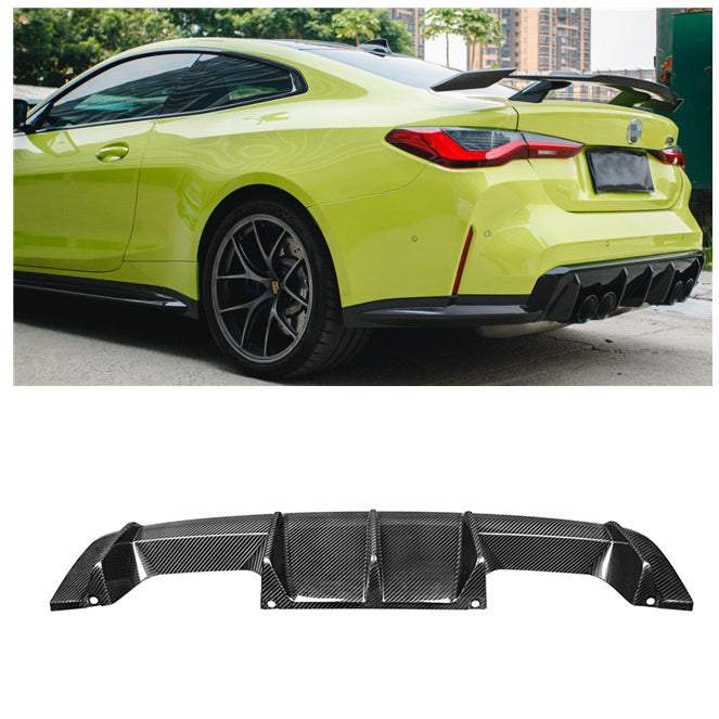 OEM Style Carbon Fiber Rear Diffuser For G80 / G82 / G83 M3 M4 – Bimmer ...