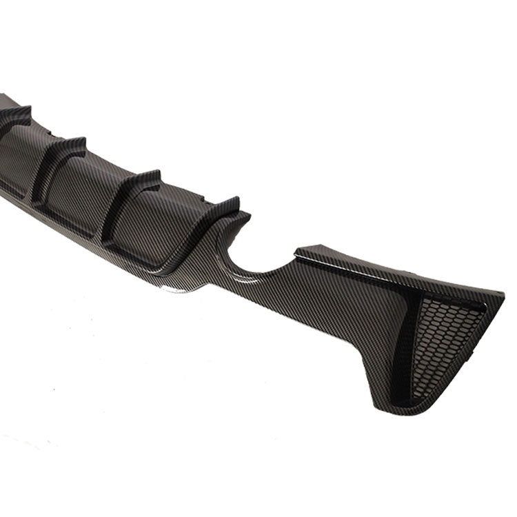 M Performance Carbon Fiber Style ABS Plastic Rear Diffuser for F32 BMW ...