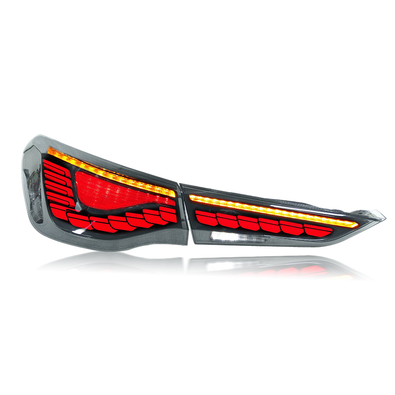 GTS Style Smoked OLED Tail Lights for G82 / G83 / G22 / G23 / G26 BMW ...