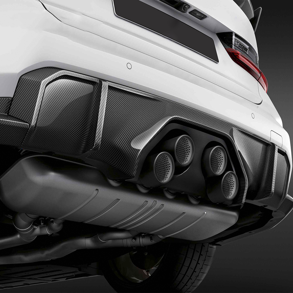 M Performance Style Rear Diffuser for G80 / G82 / G83 BMW M3 M4 ...